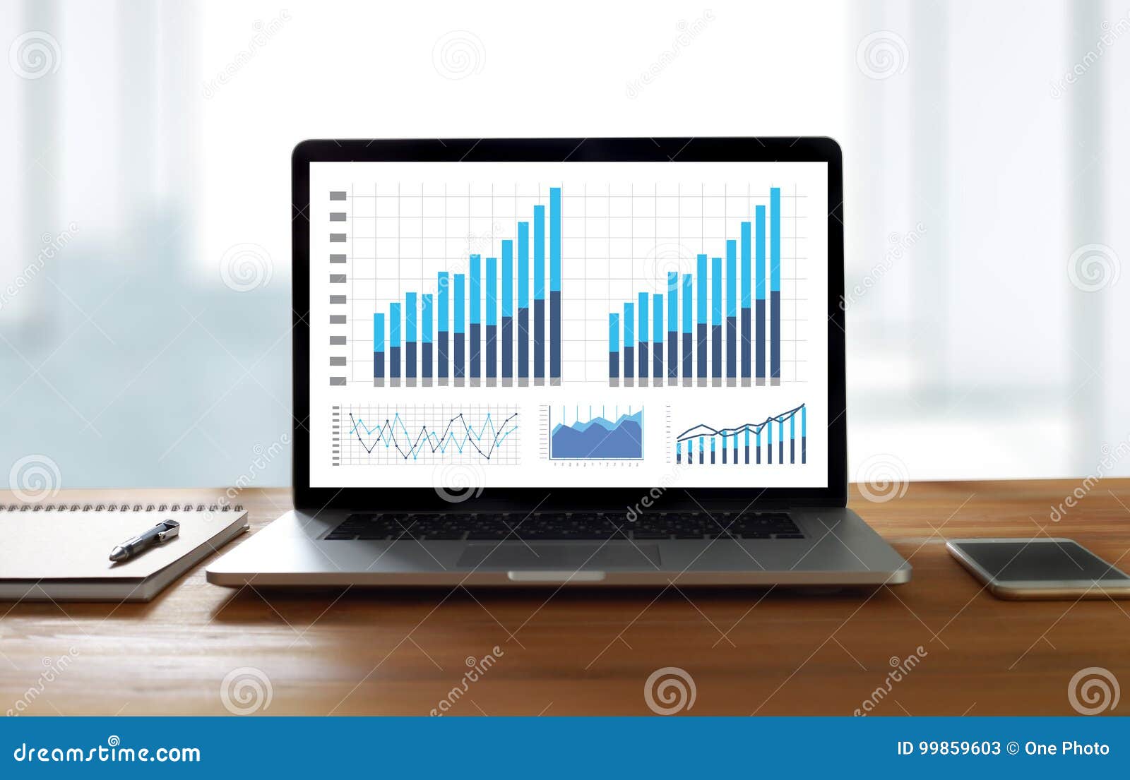 Business Information Technology People Work Hard Data Analytics Stock ...