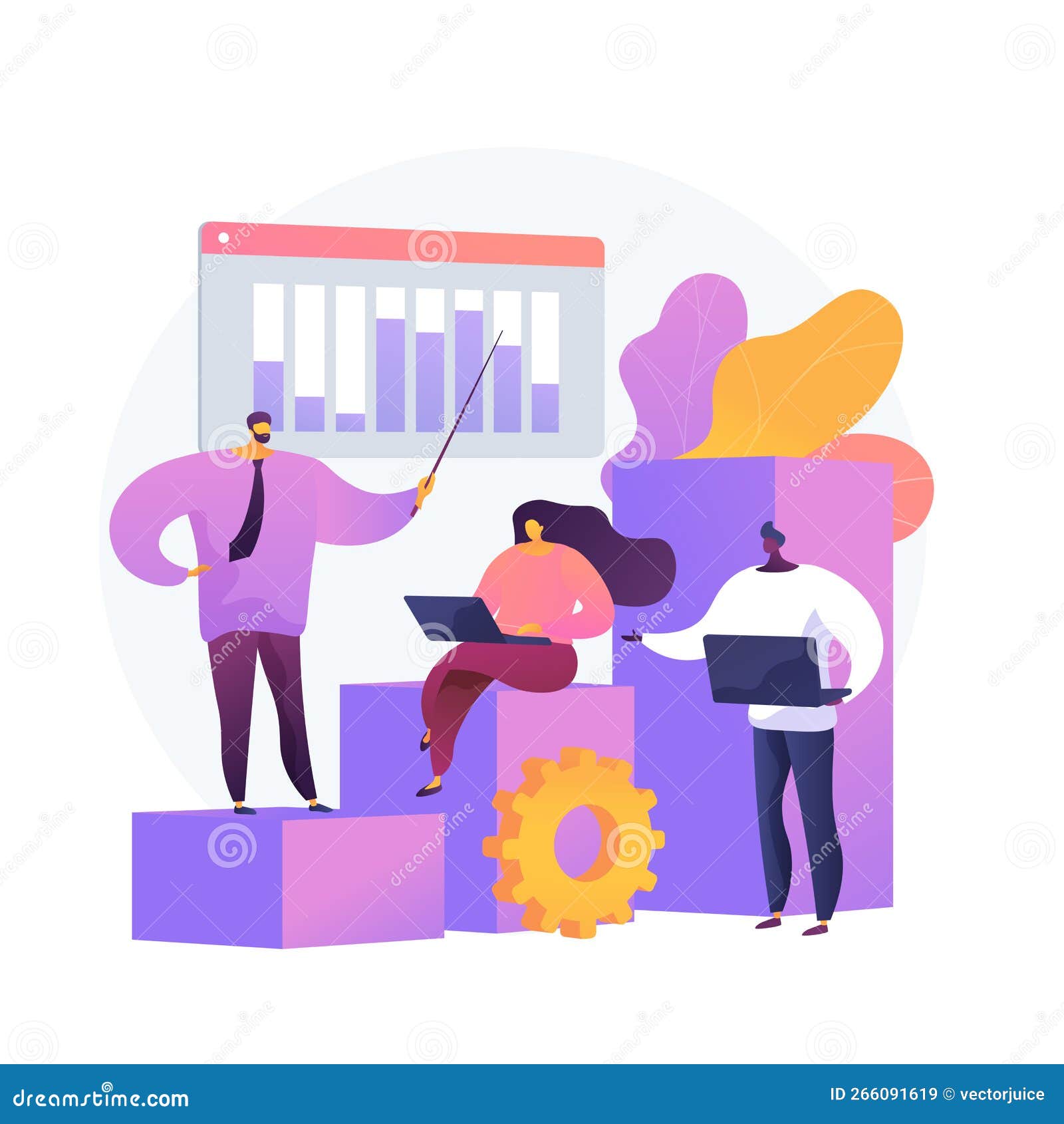 Business Innovation Presentation Vector Concept Metaphor Stock Vector ...
