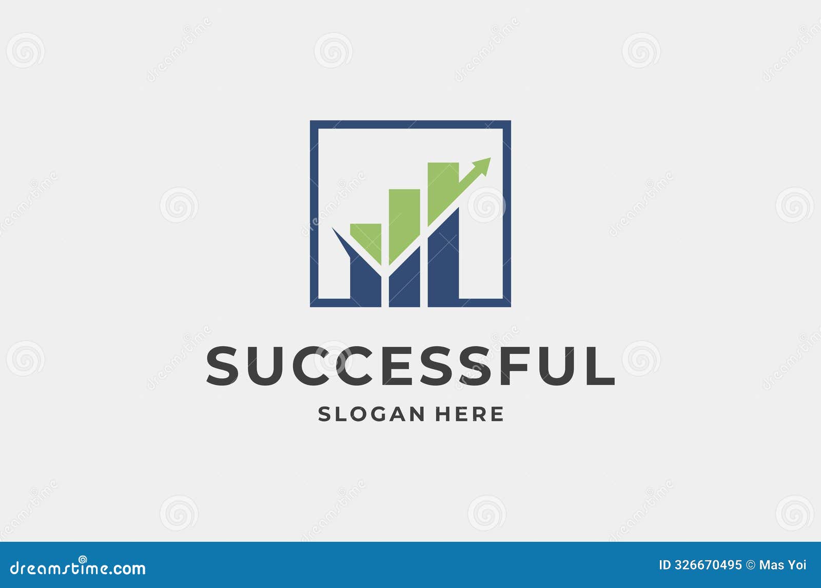 Business Insight Logo Mark Premium Vector Stock Vector - Illustration ...