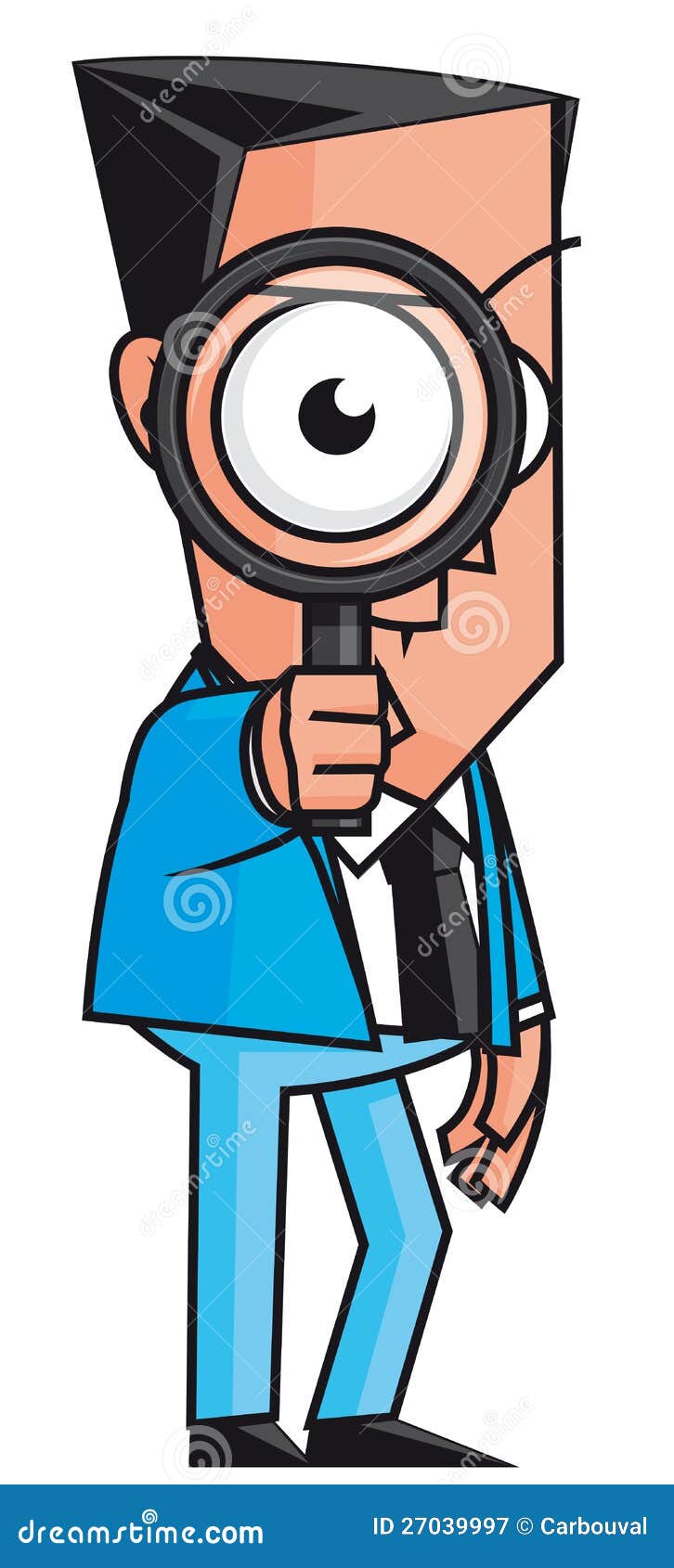 Business inspection stock vector. Illustration of analysis - 27039997