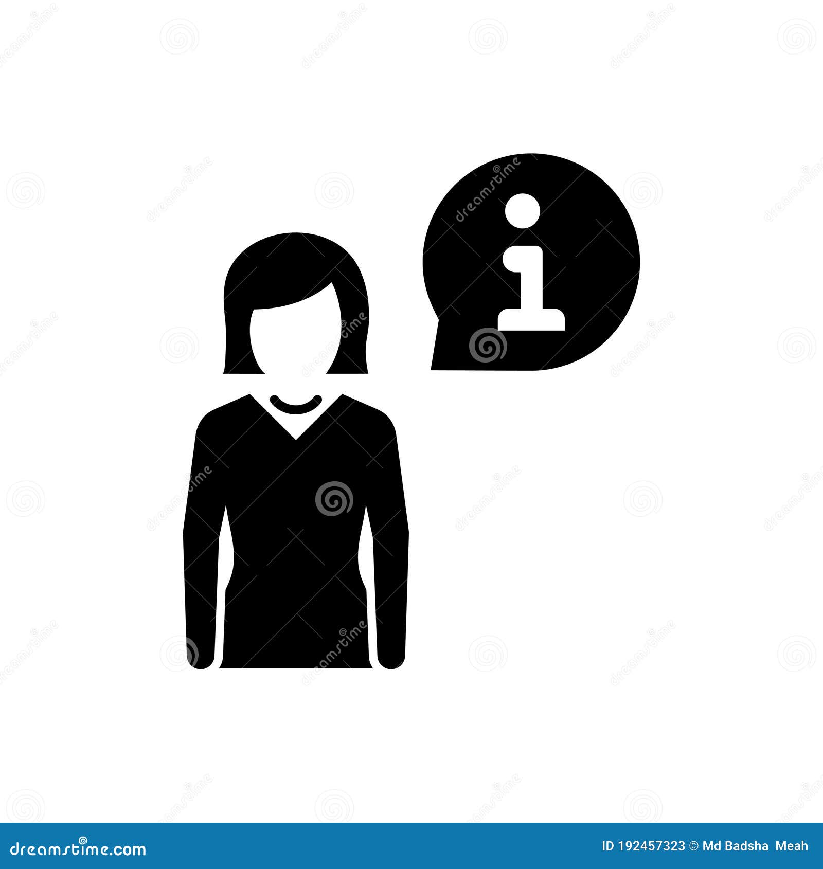 Instruction Icon In Trendy Design Style. Instruction Icon Isolated On ...