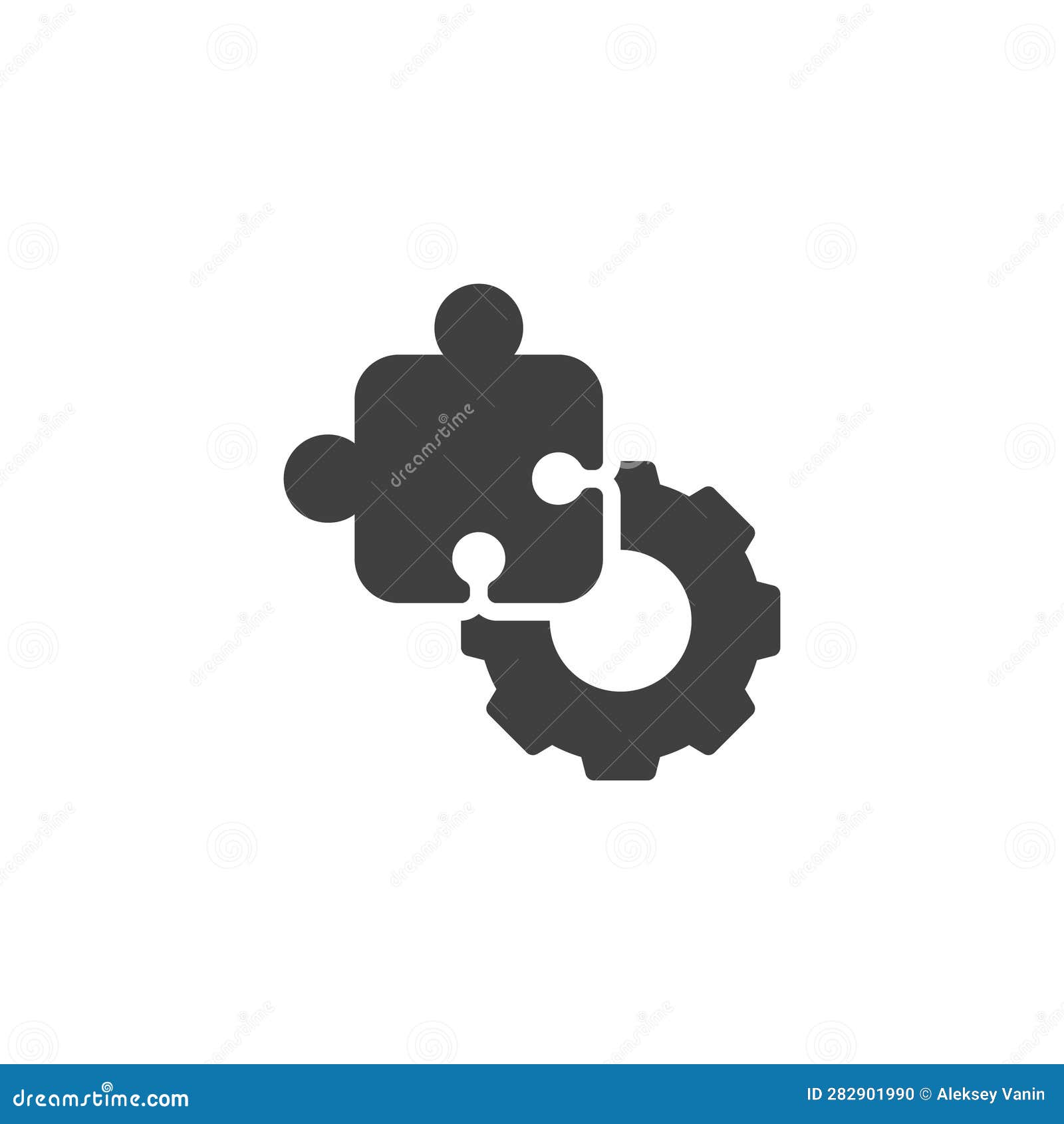 Business Integration Vector Icon Stock Vector - Illustration of ...