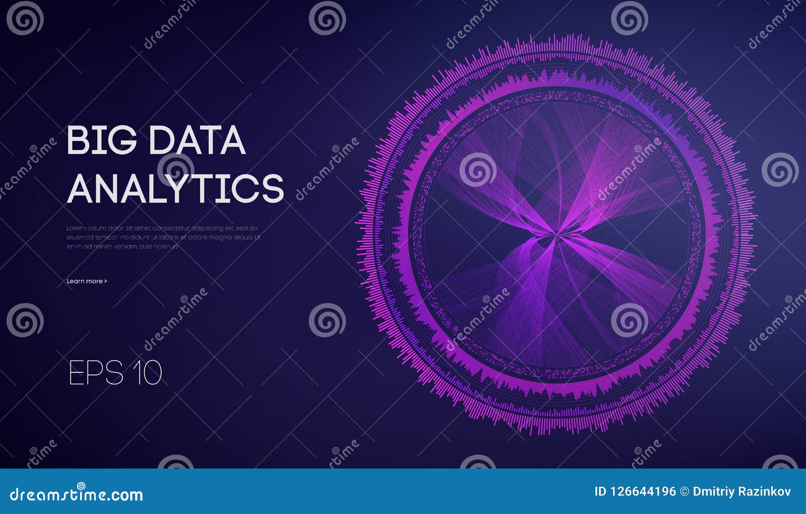 Big Data Business Inteligence Technology Background Binary Code Algorithms Deep Learning