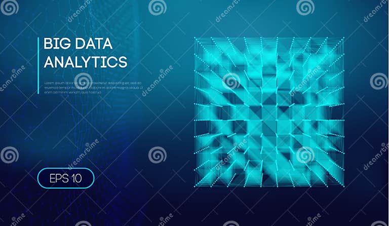 Business Inteligence Technology Background. Binary Code Algorithms Deep Learning. Virtual ...