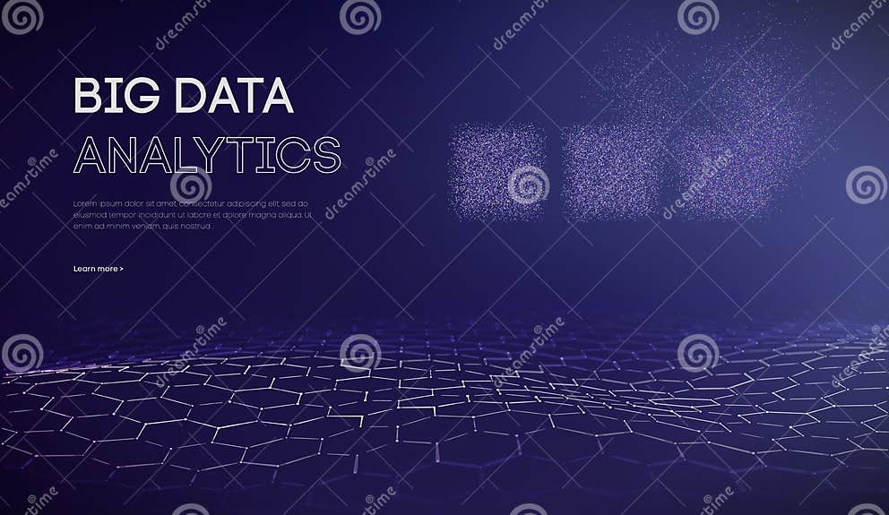 Business Inteligence Technology Background. Binary Code Algorithms Deep Learning. Virtual ...