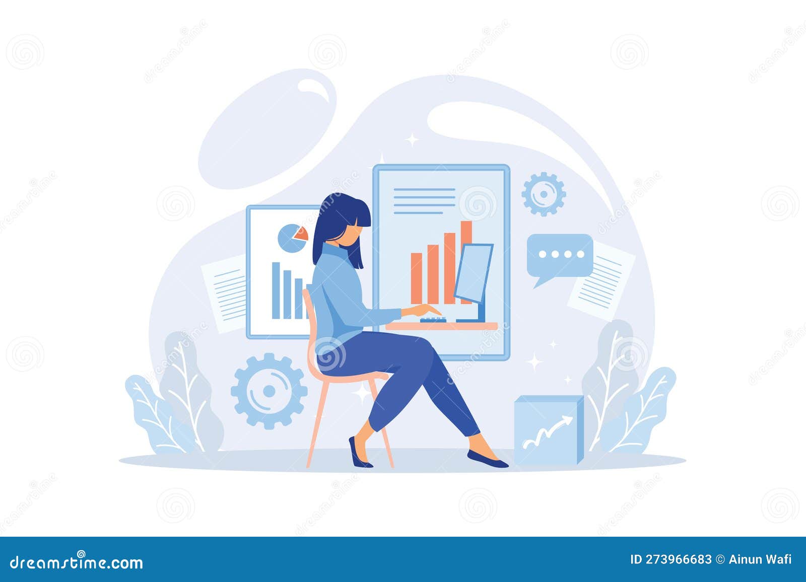 Intelligence-driven Leadership Line Icons Collection. Insightful ...