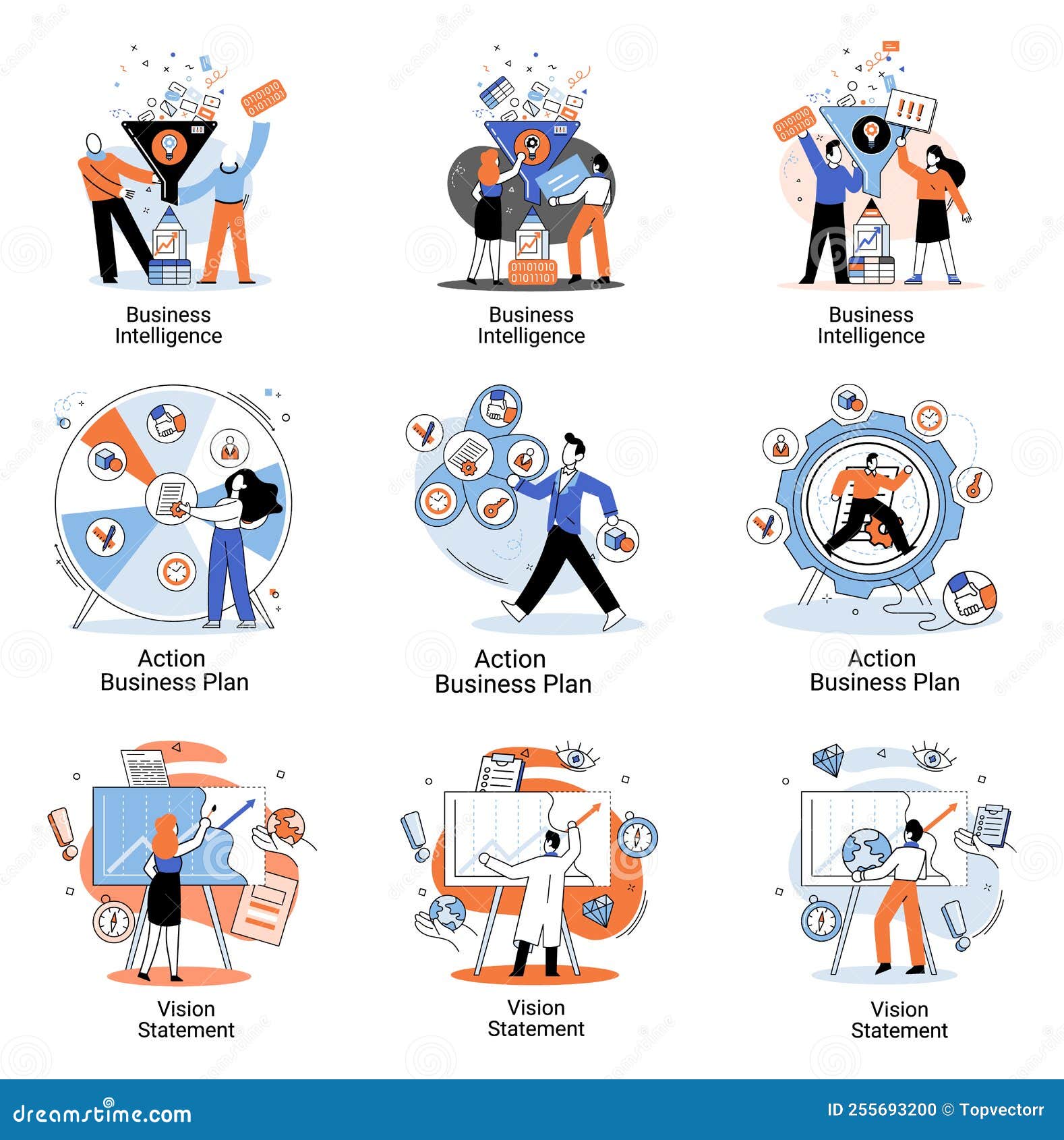 Strategic Business Planning, Automation Process. Business Mission ...