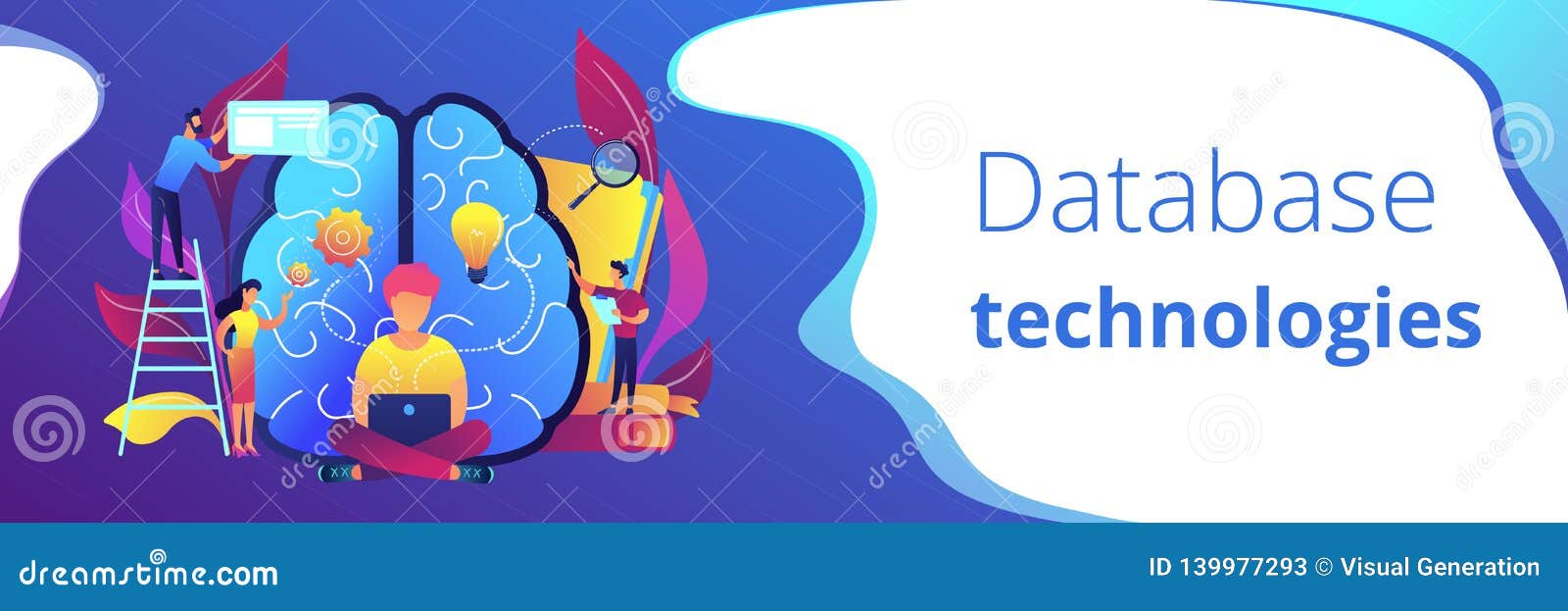 Business Intelligence Concept Vector Header Banner. Stock Vector ...