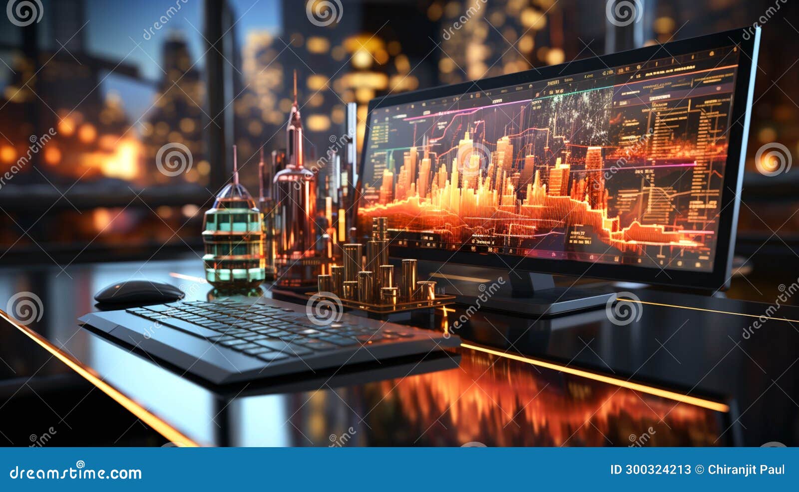 Business Intelligence and Data Analysis Concept Stock Image - Image of ...