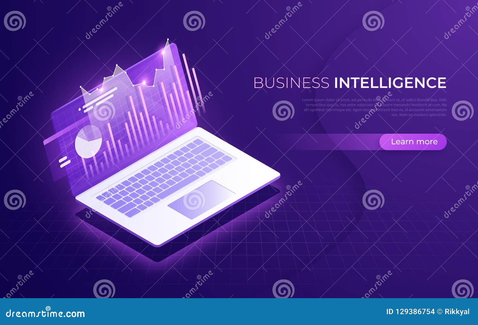 Business Intelligence Linear Icons Set. Analytics, Data, Insights ...