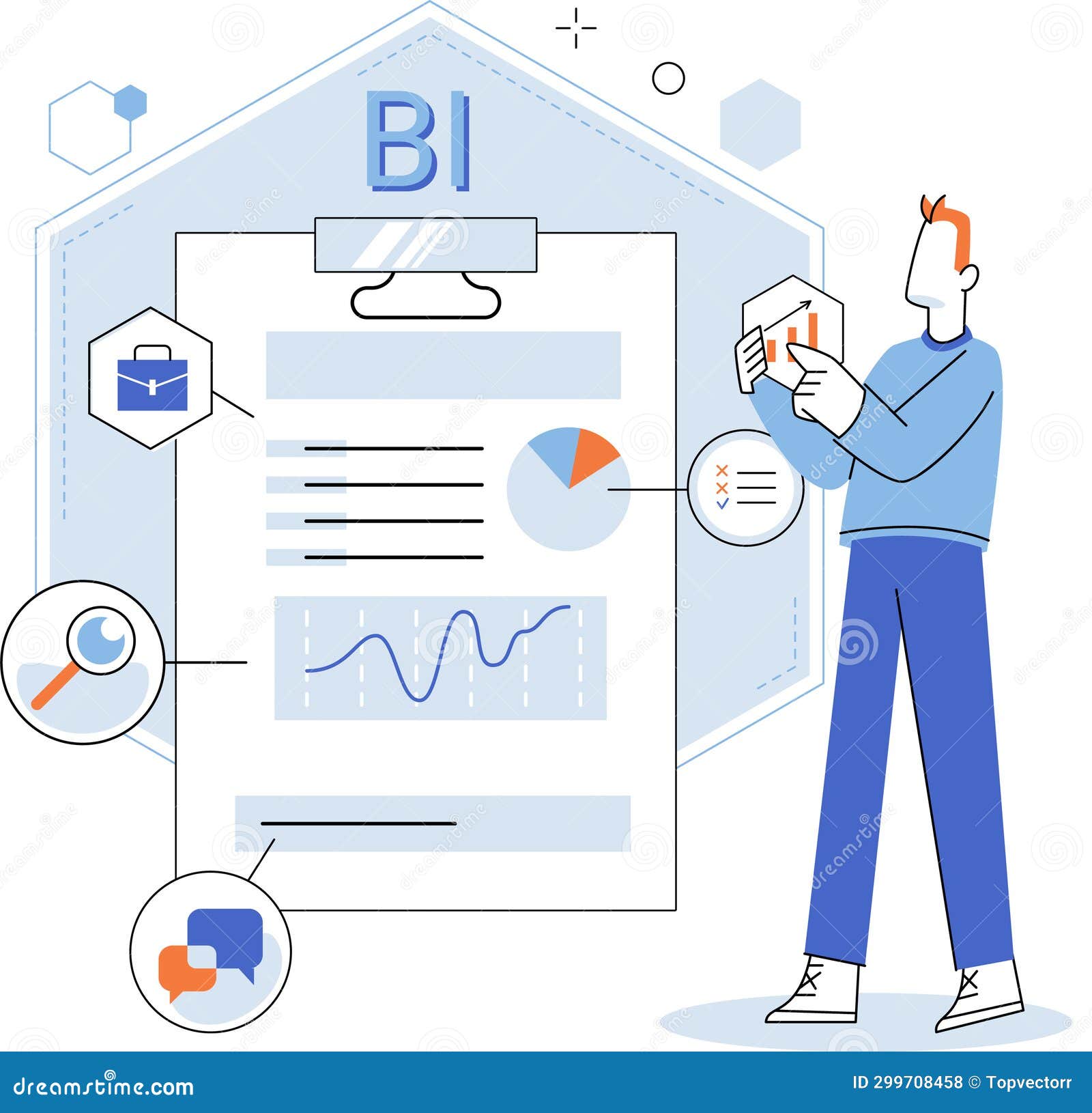 Perception Formulation Line Icons Collection. Interpretation ...