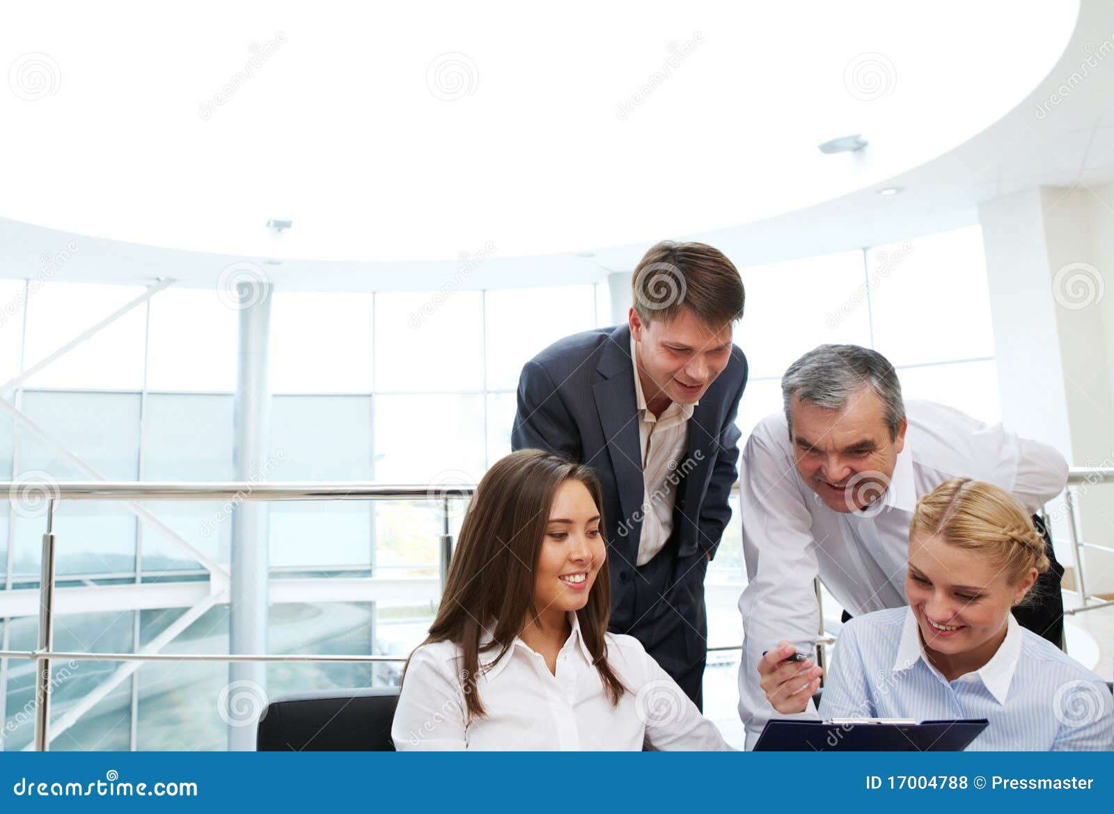 Business interaction stock photo. Image of collar, adult - 17004788