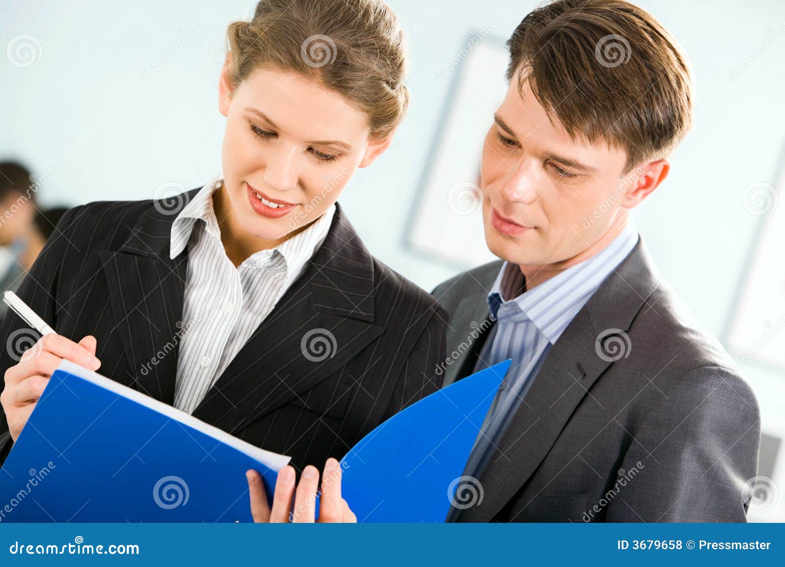 Business interaction stock photo. Image of brainstorming - 3679658
