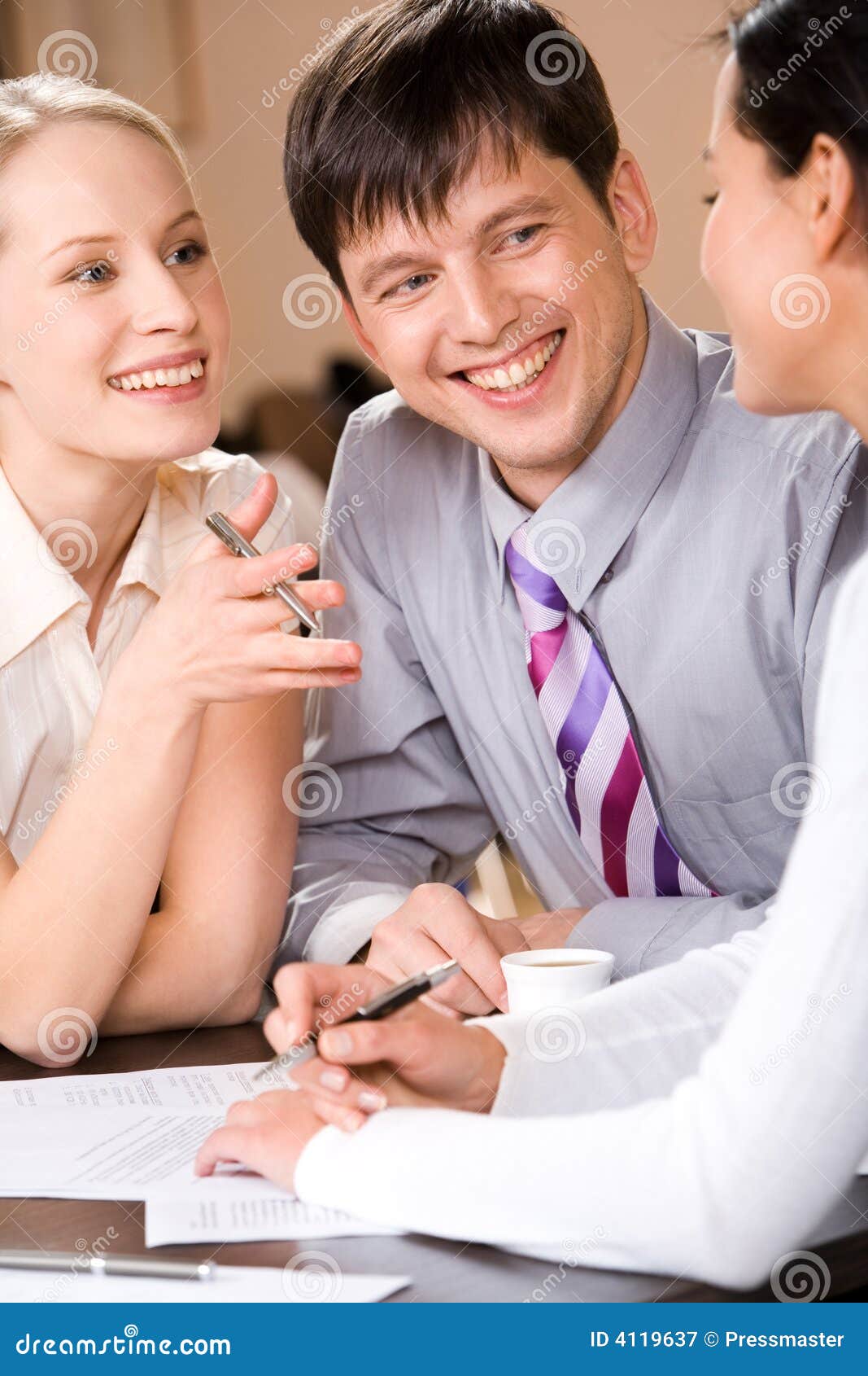 Business interaction stock image. Image of creative, corporate - 4119637