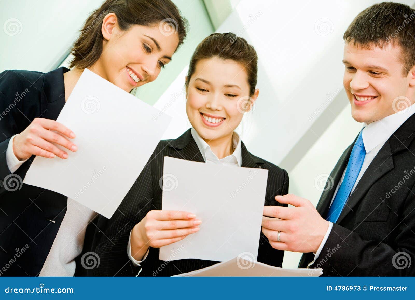 Business interaction stock image. Image of leadership - 4786973