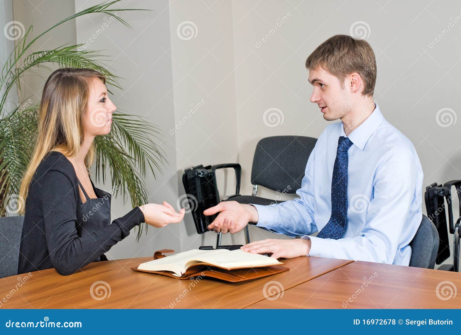Business Interview stock photo. Image of businesspeople - 16972678