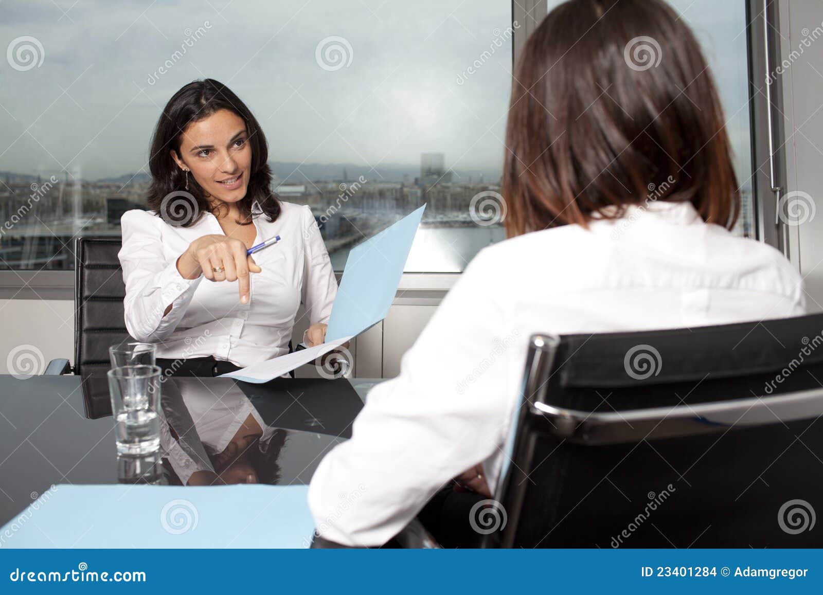 Business interview stock photo. Image of hiring, handsome - 23401284