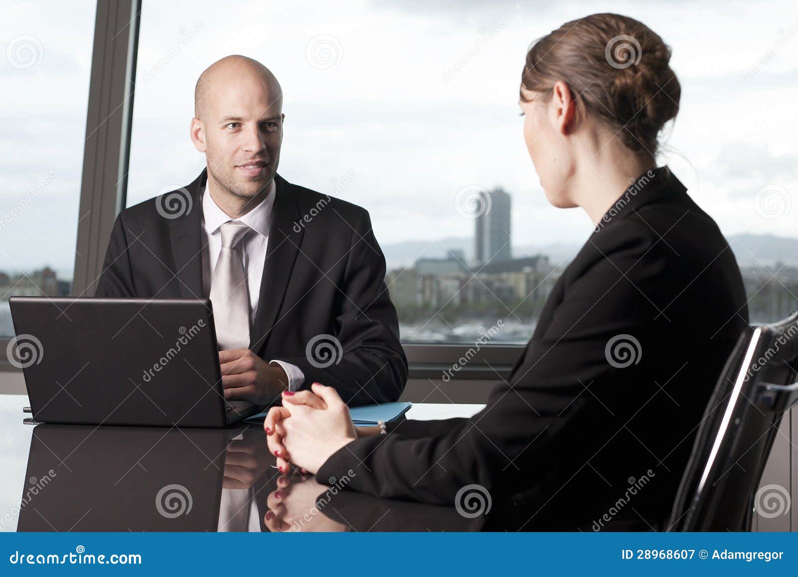Business interview stock image. Image of interview, human - 28968607