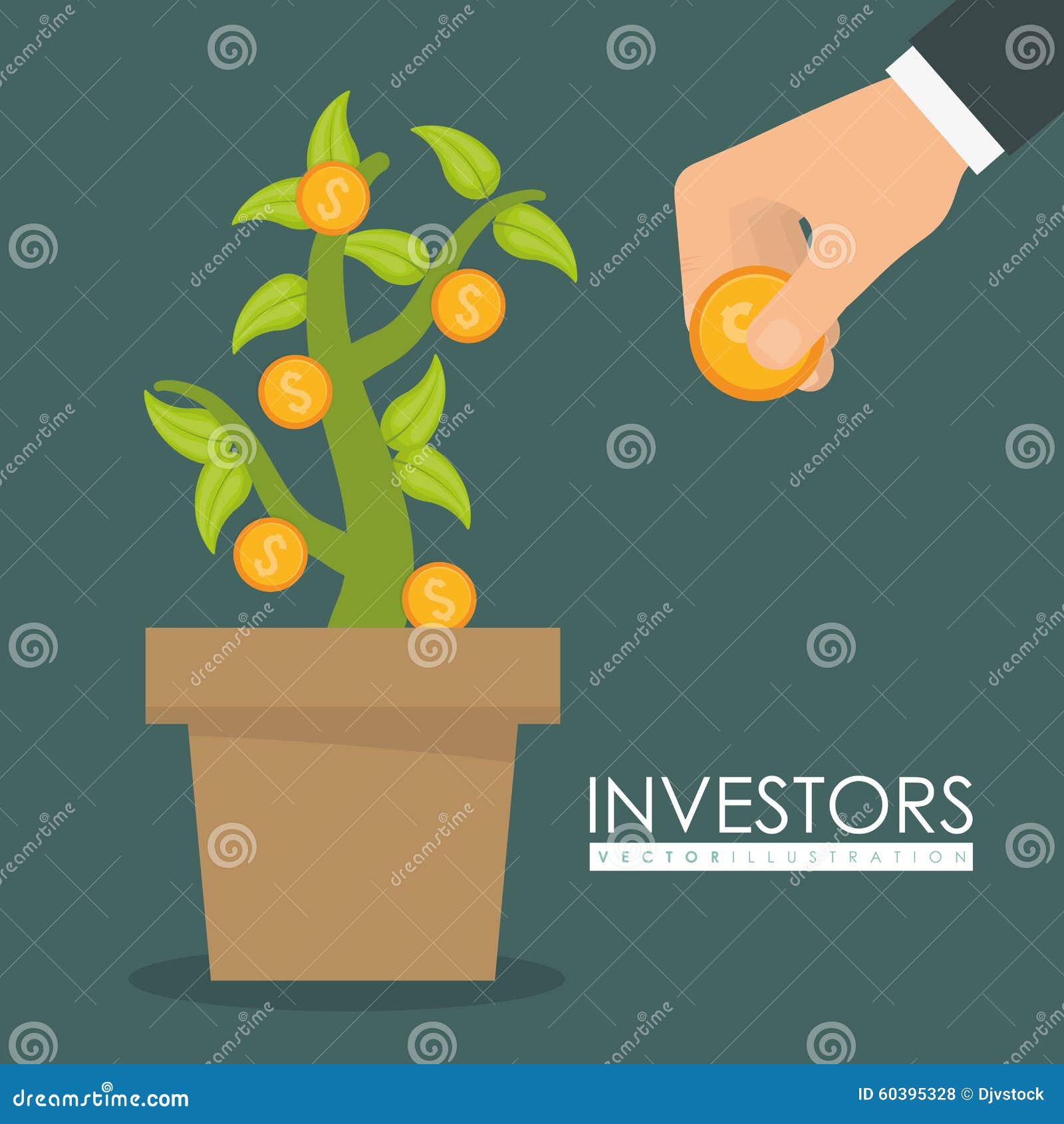 Business investors stock vector. Illustration of treasure - 60395328