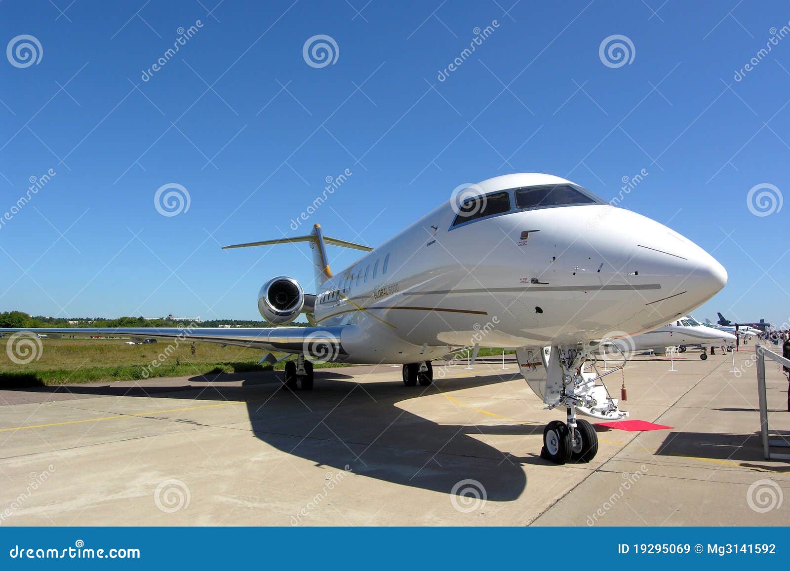 Business Jet editorial stock image. Image of field, ramp - 19295069