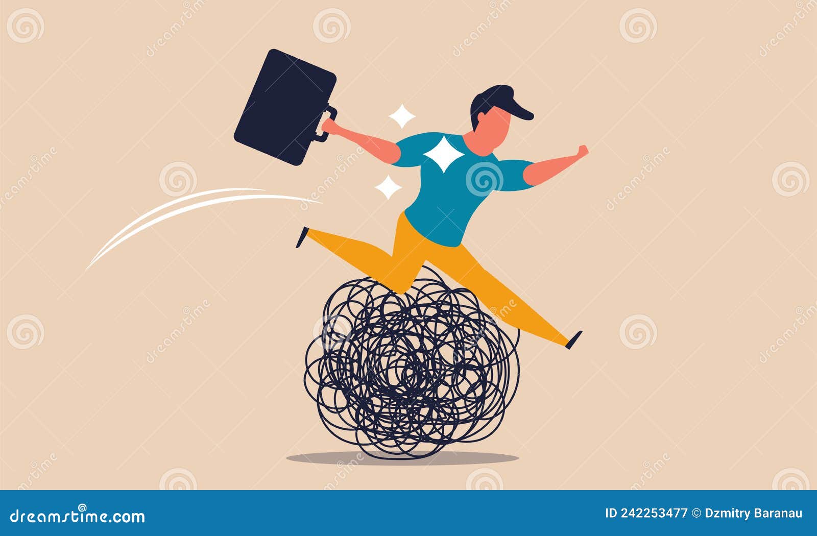 Illustration Of Obstacles. Background With Winding And Obstructed Paths ... Illustration Of Obstacles. Background With Winding And Obstructed Paths ...