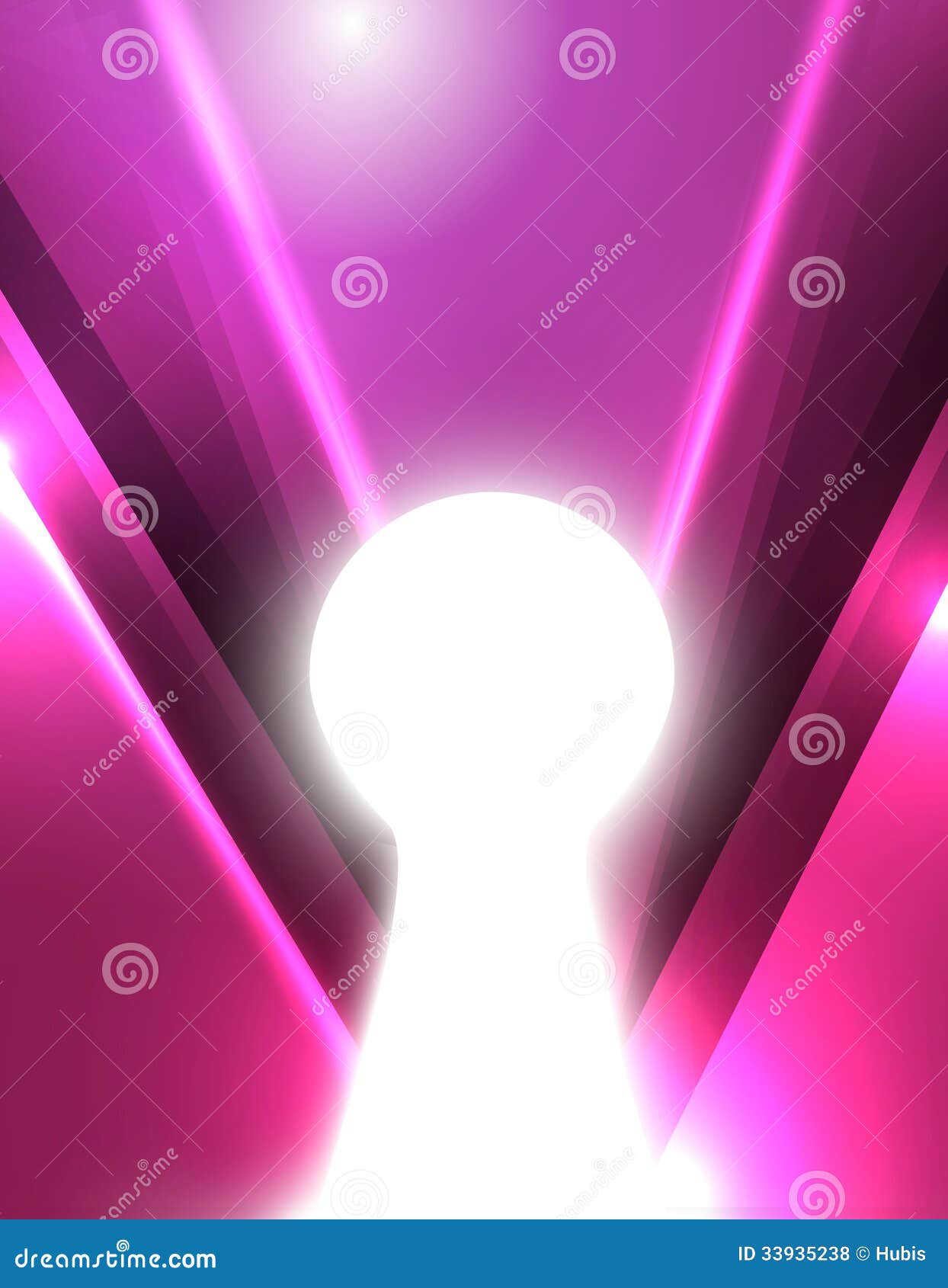 Business Keyhole paper stock vector. Illustration of business - 33935238