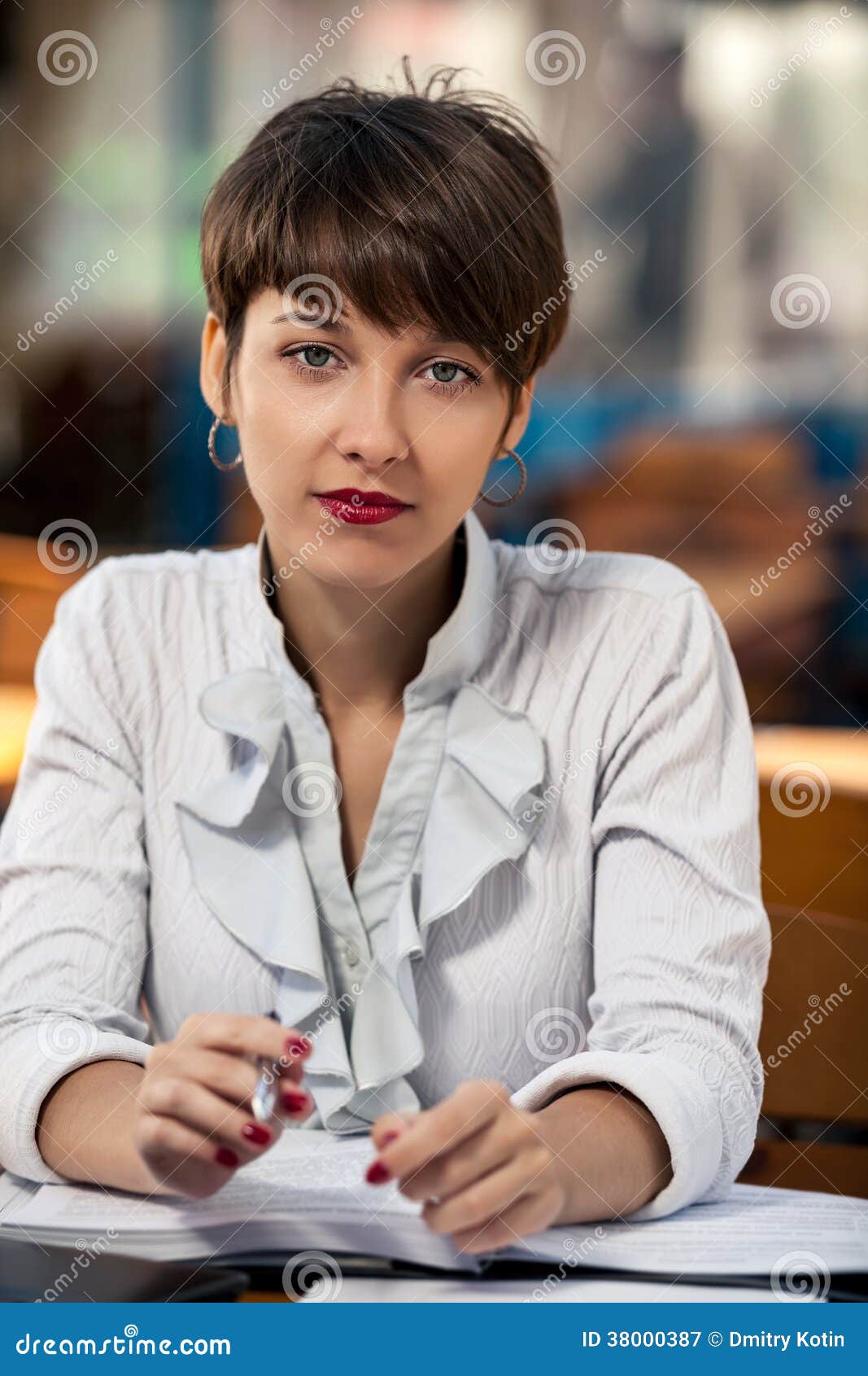 Business lady stock image. Image of person, adult, looking - 38000387