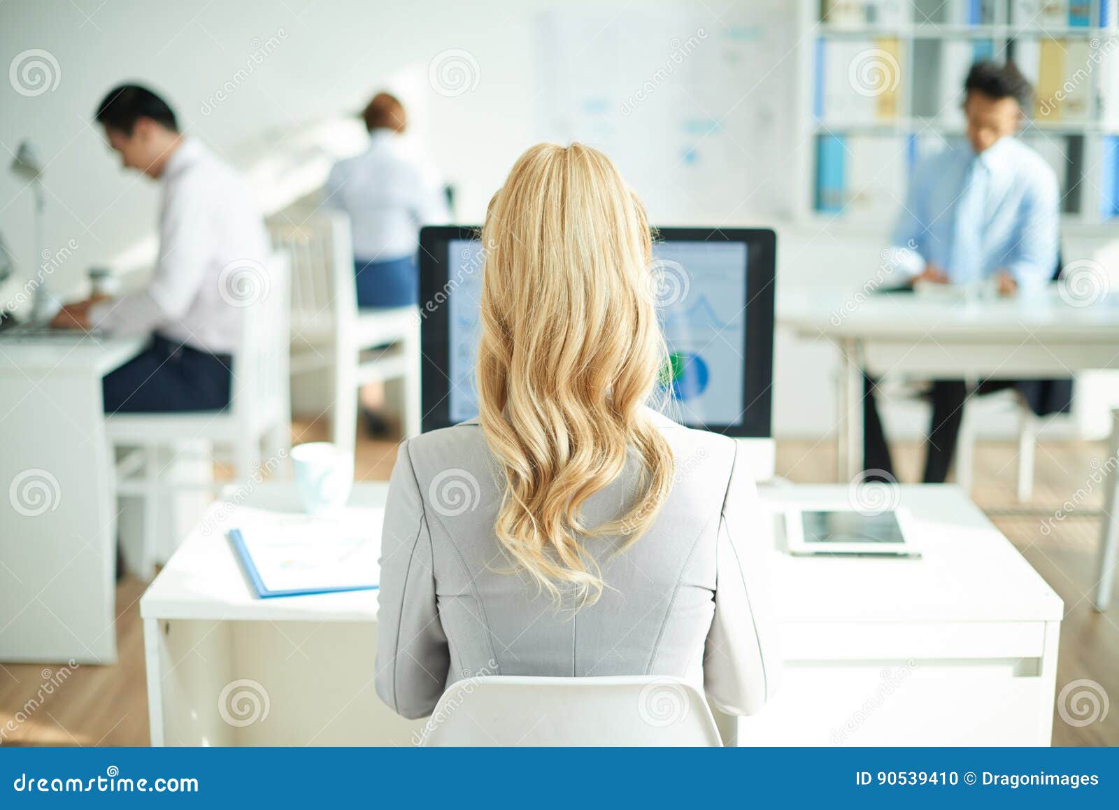 Business lady stock photo. Image of young, women, executive - 90539410