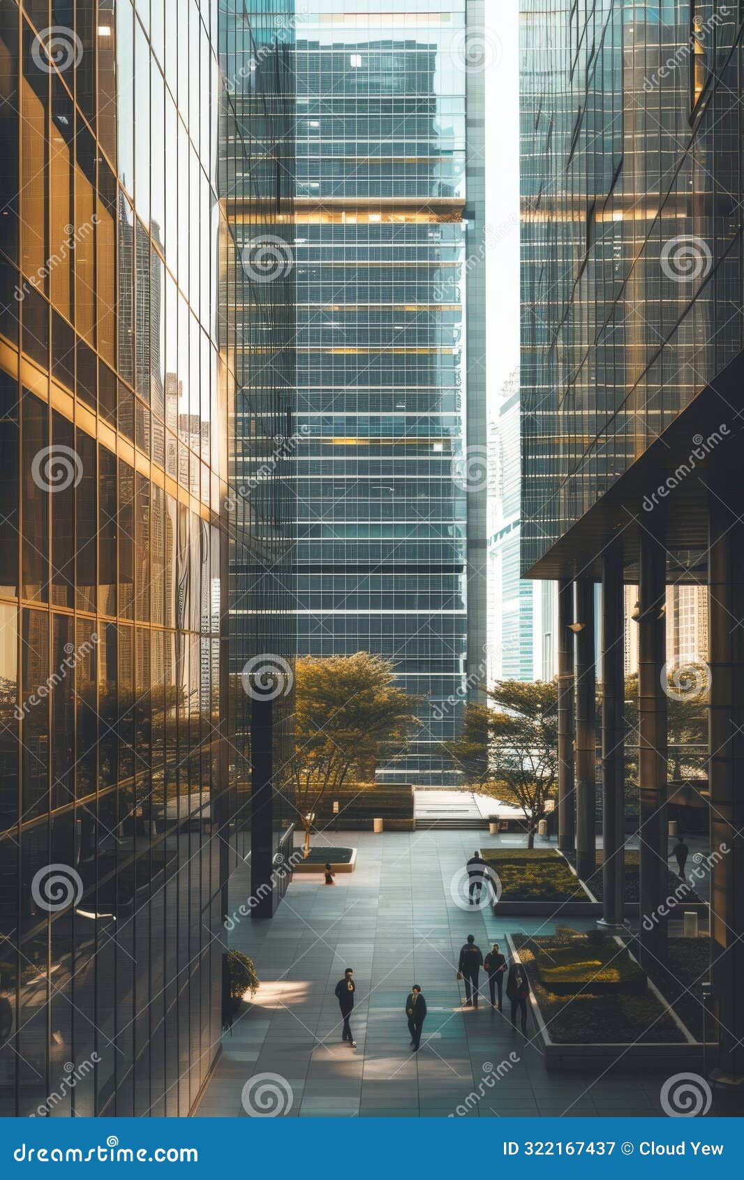 Business Layout with Ample Room for Promotional Text. Stock ...