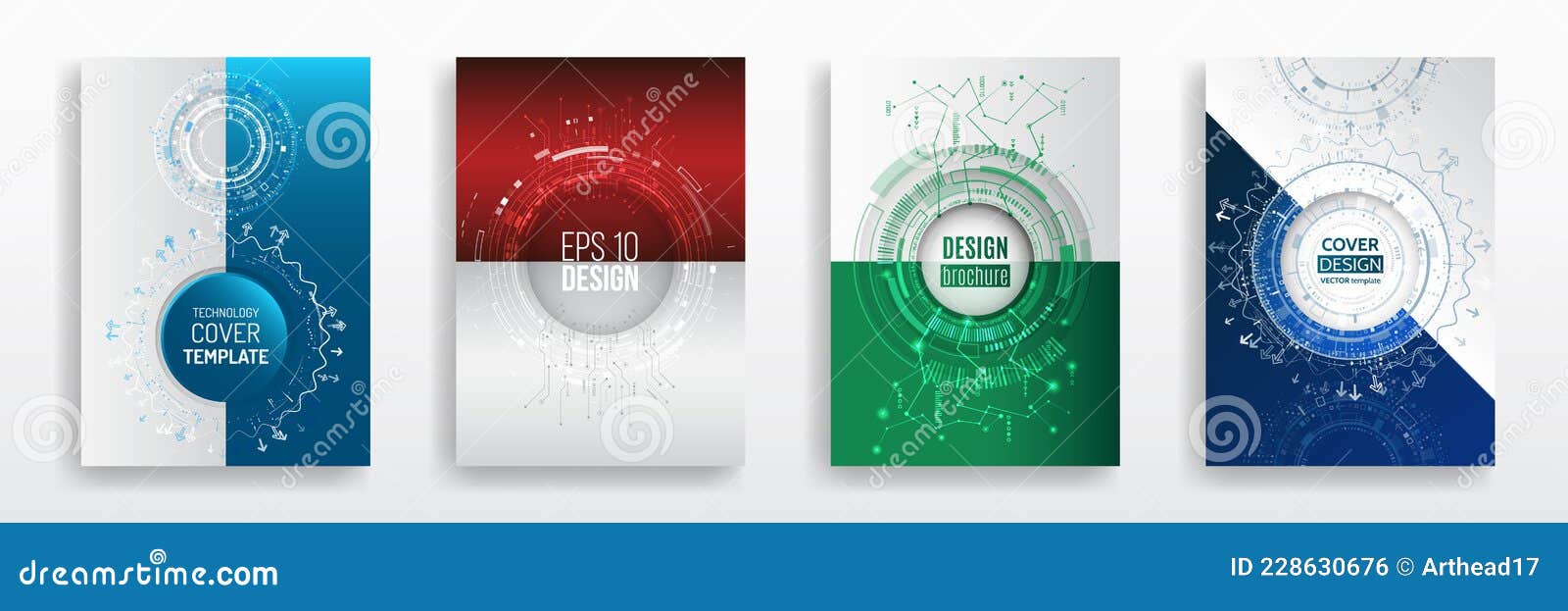 Business Layout, Futuristic Brochures, Flyers, Placards, Presentation ...