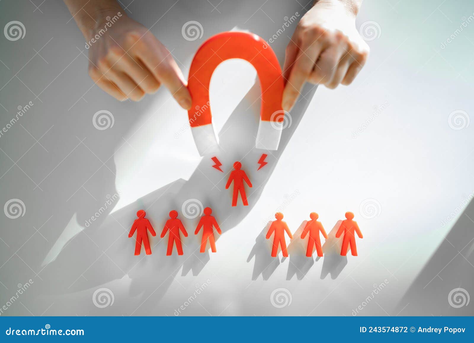 Magnet Pulling Girl Stock Photos - Free & Royalty-Free Stock Photos ...