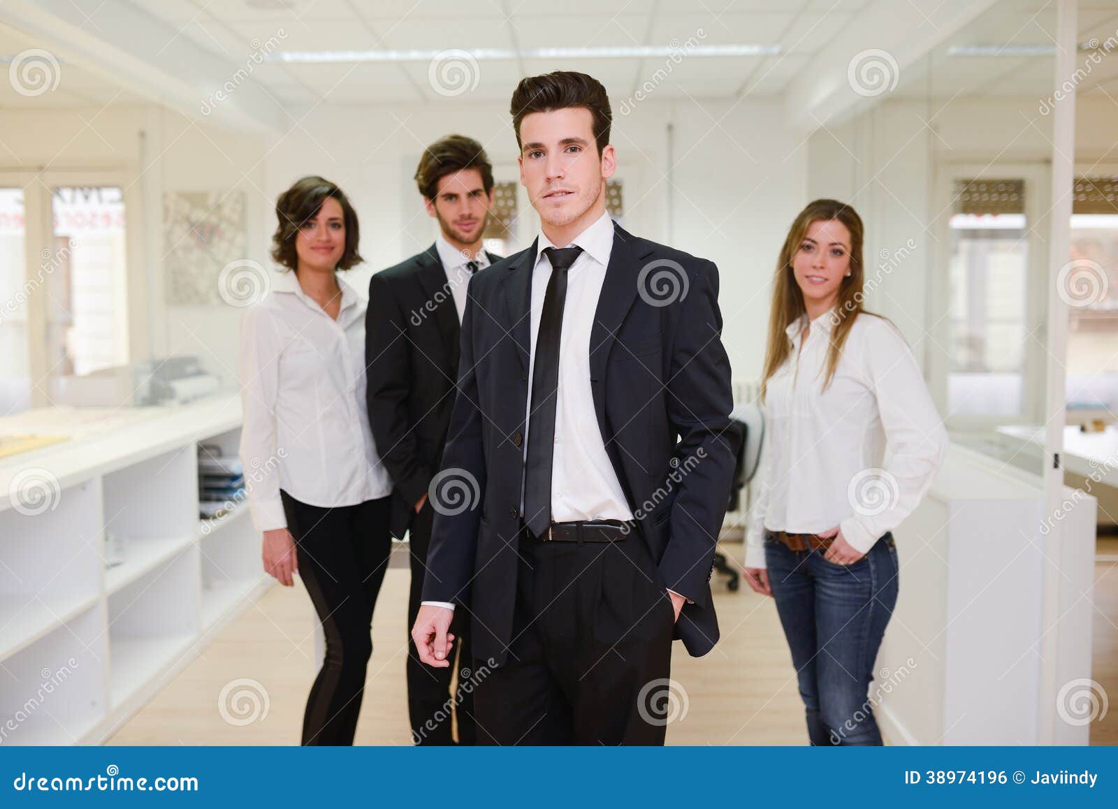 Business Leader Looking at Camera Stock Photo - Image of financial ...