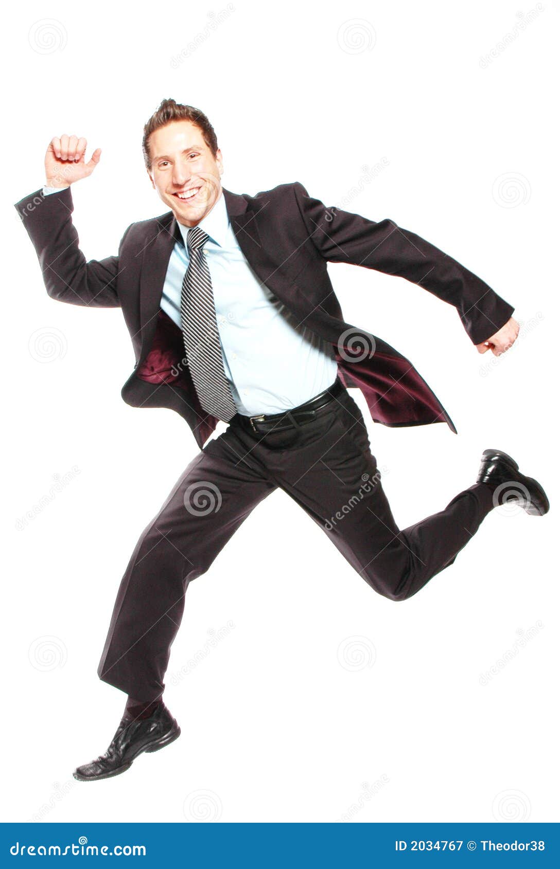 Business leap stock image. Image of male, portrait, jumping - 2034767