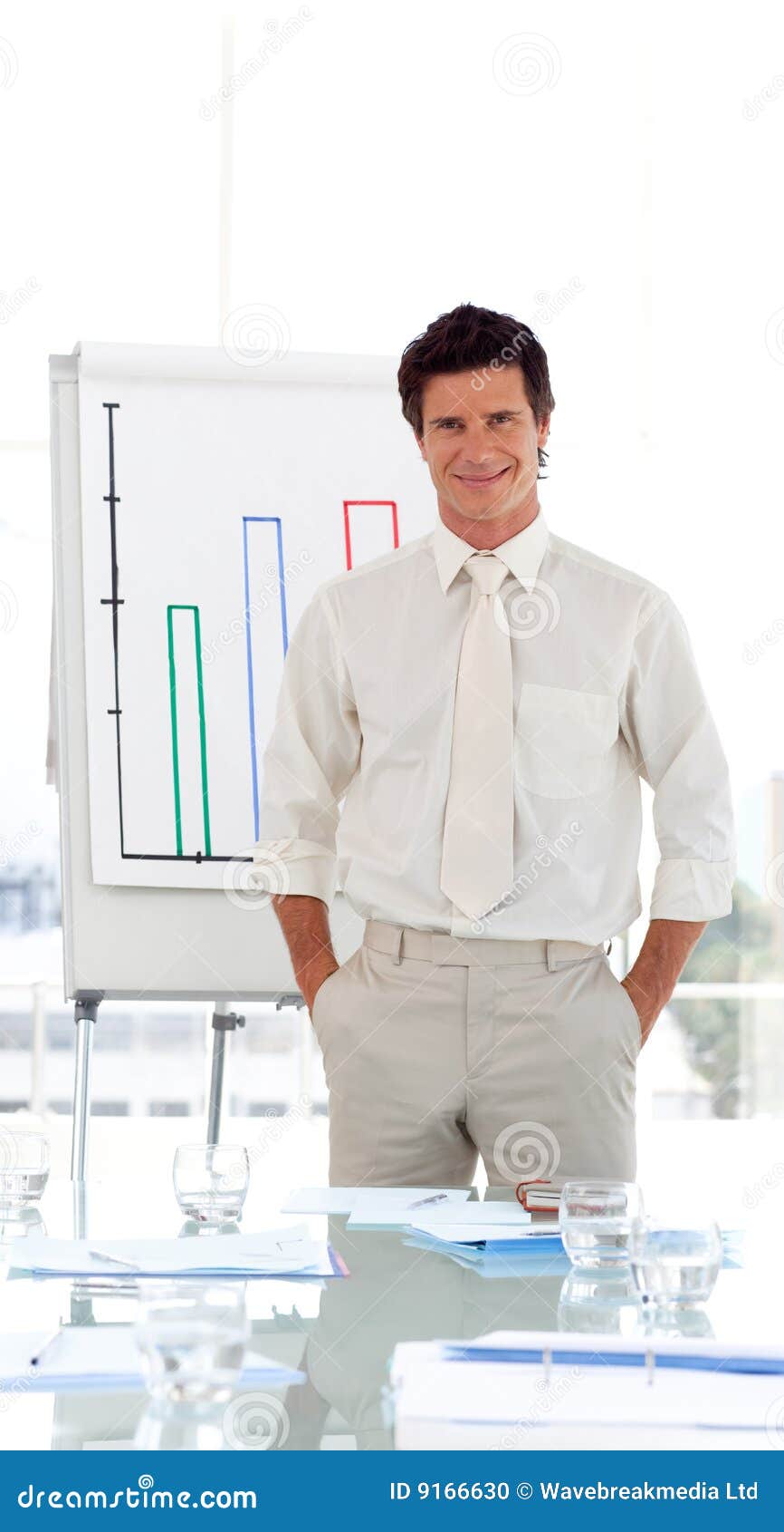 Business Lecturer at Business University Stock Photo - Image of ...
