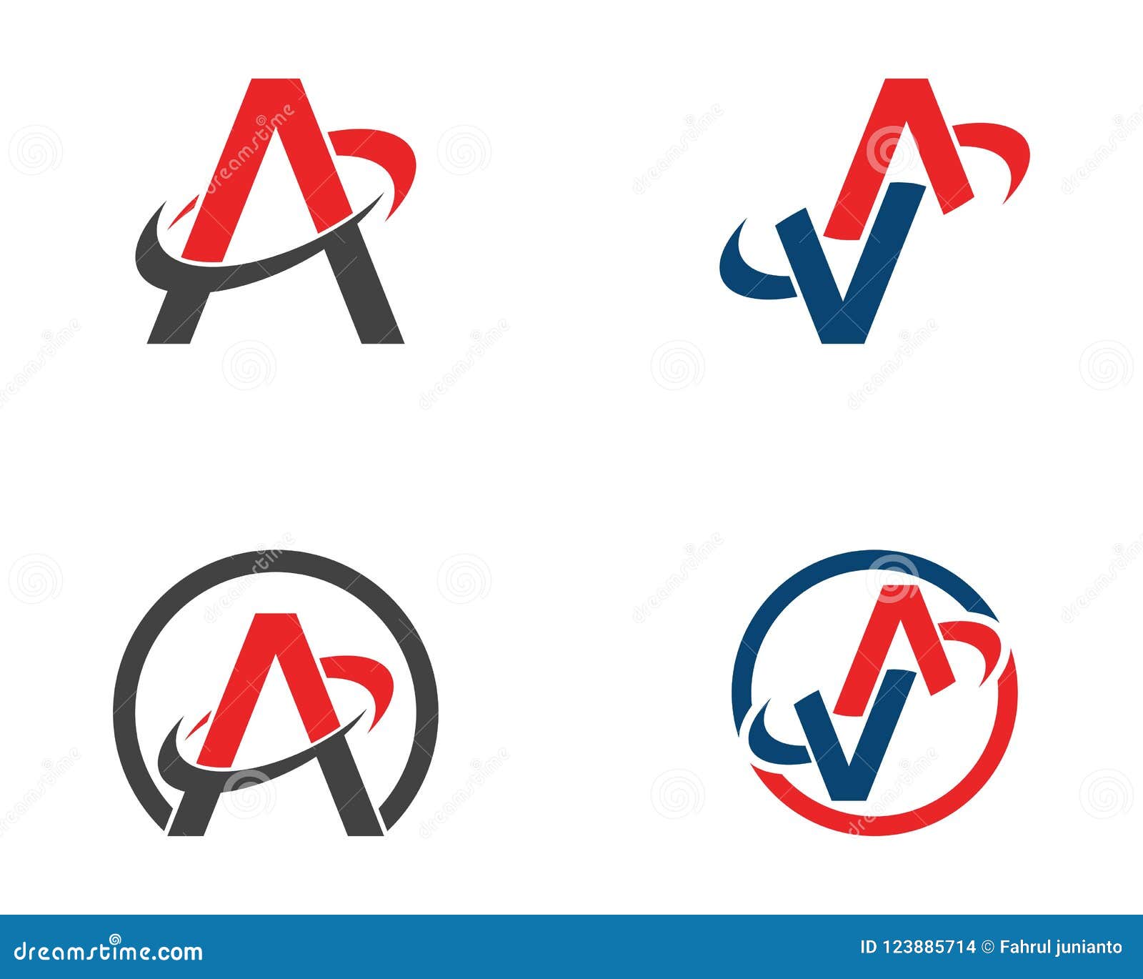 Business Letter Logo Template Stock Vector - Illustration of card ...