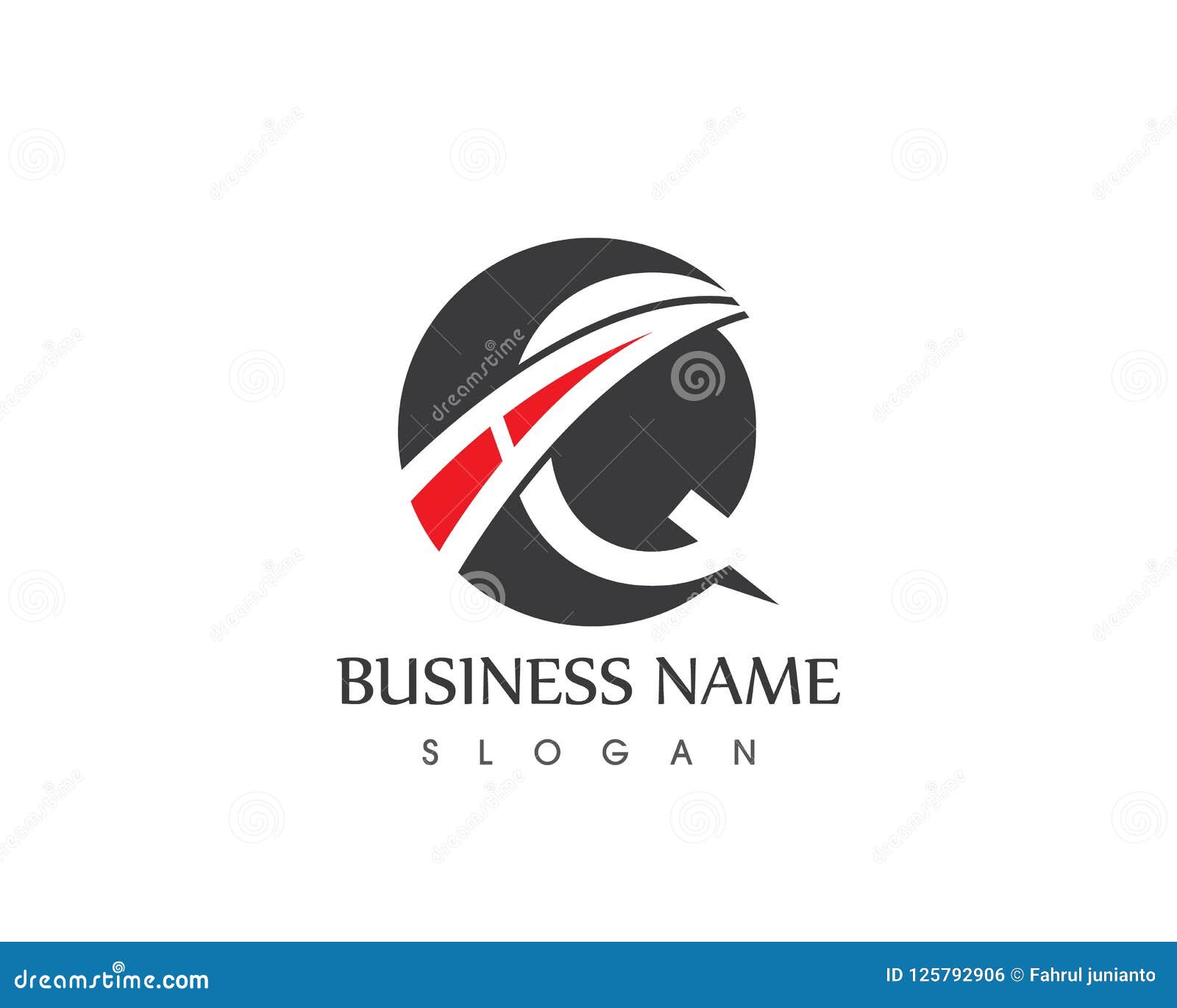 Business Letter Logo Vector Template Stock Vector - Illustration of ...