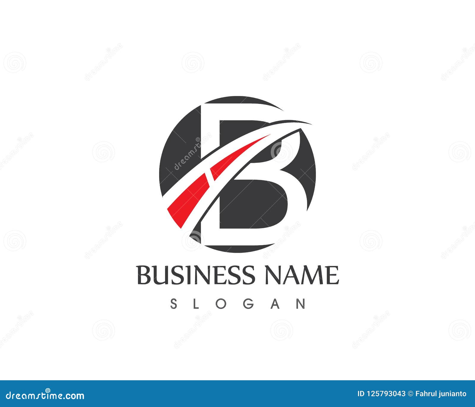 Business Letter Logo Vector Template Stock Illustration - Illustration ...