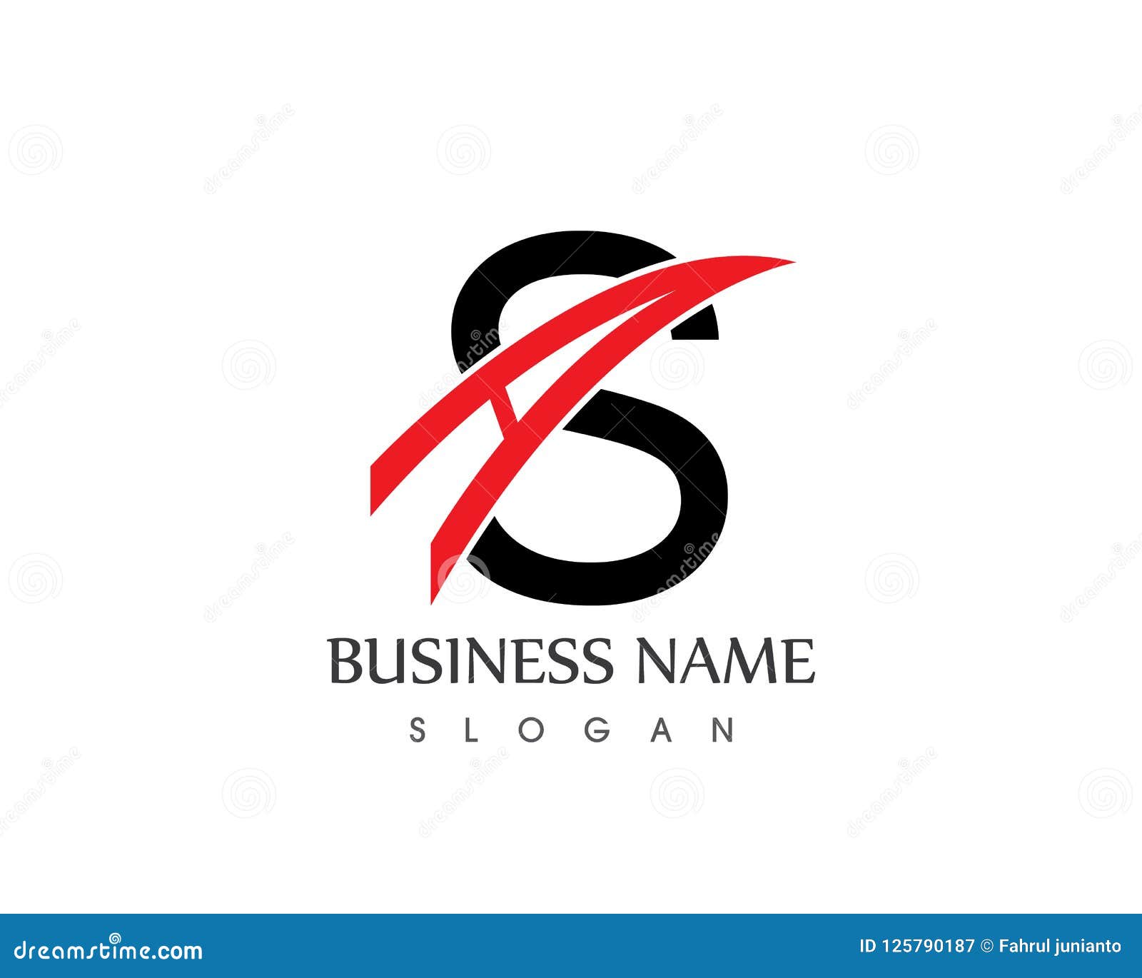 Business Letter Logo Vector Template Stock Vector - Illustration of ...