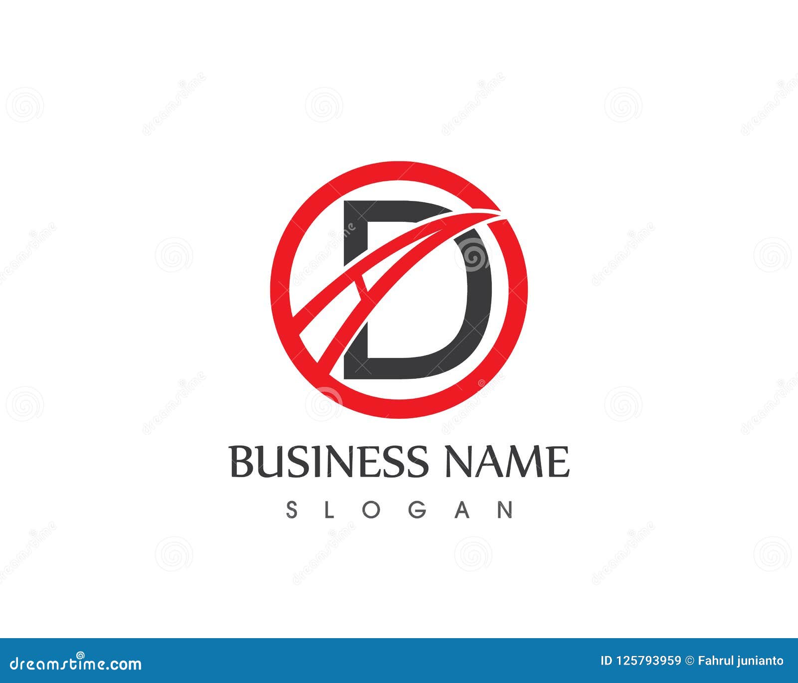 Business Letter Logo Vector Template Stock Illustration - Illustration ...
