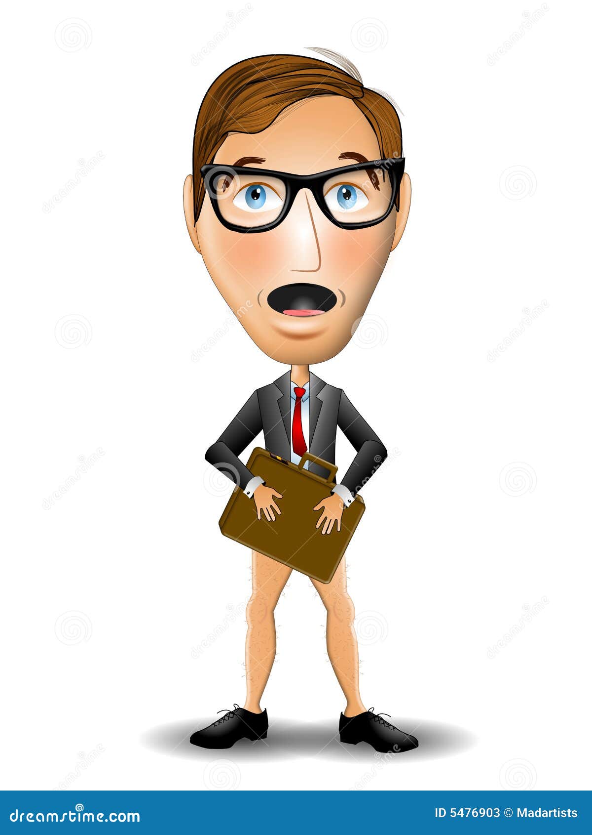 Business Liability Statistics Presentation Poster Cartoon Vector ...