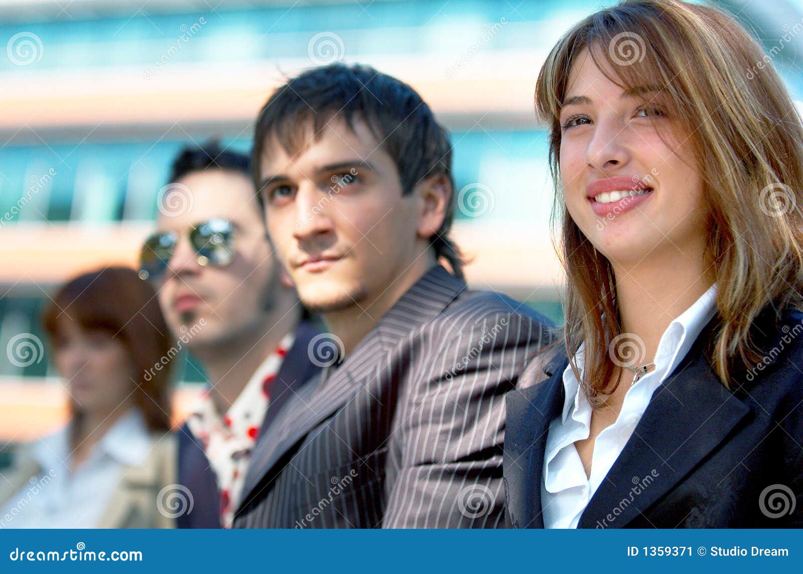 Business Line Up stock image. Image of businesswomen, professional ...