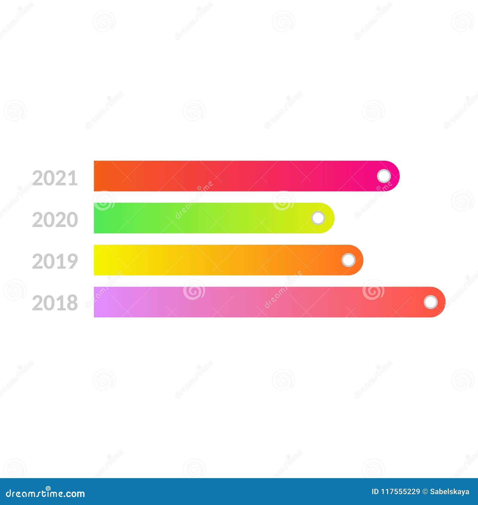 Vector Linear Histogram Bar Chart Icon Stock Vector - Illustration of ...