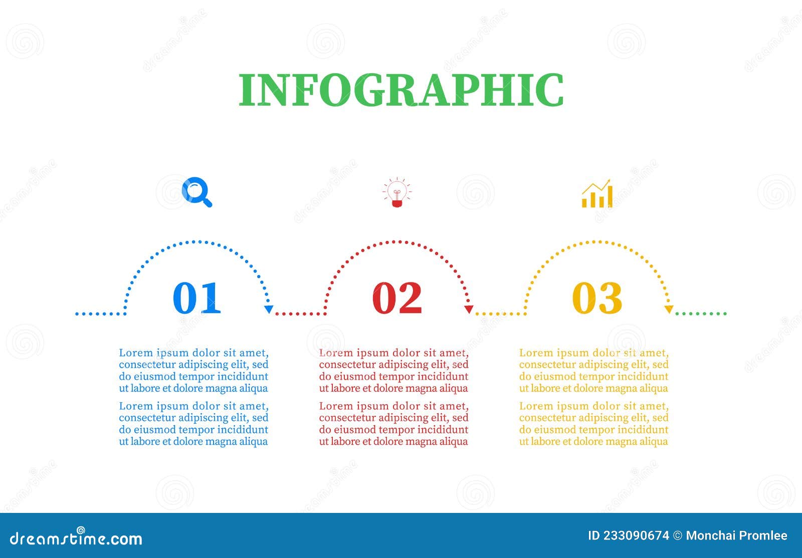 Infographic Half Circle Design Cartoon Vector | CartoonDealer.com #67612899