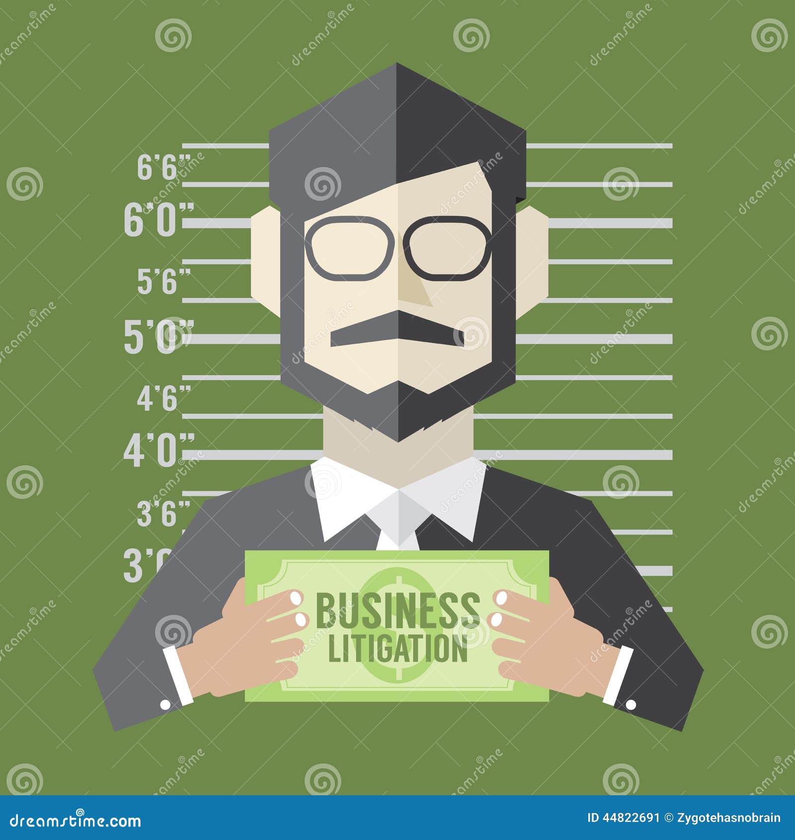 Business Litigation Concept Stock Vector - Illustration of business ...