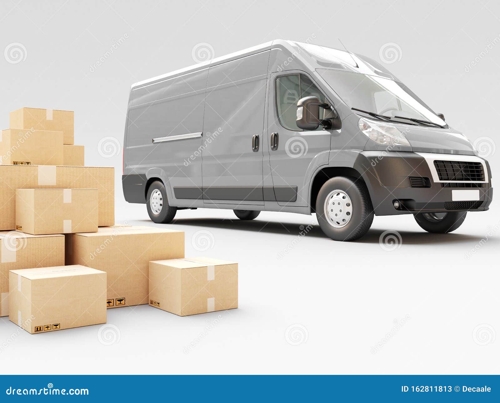 Business Logistics Concept. Global Business Connection Technology ...