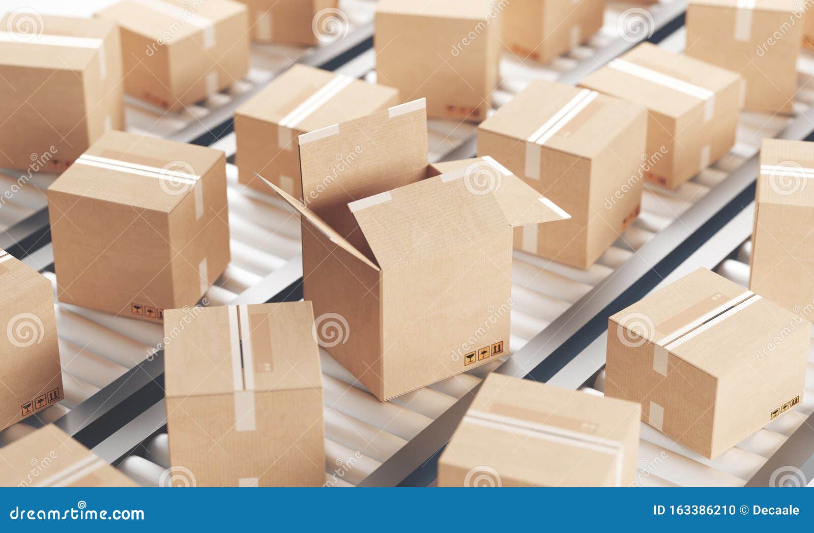 Business Logistics Concept. Global Business Connection Technology ...