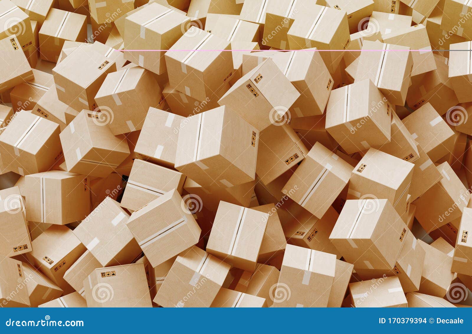 Business Logistics Concept. Global Business Connection Technology ...