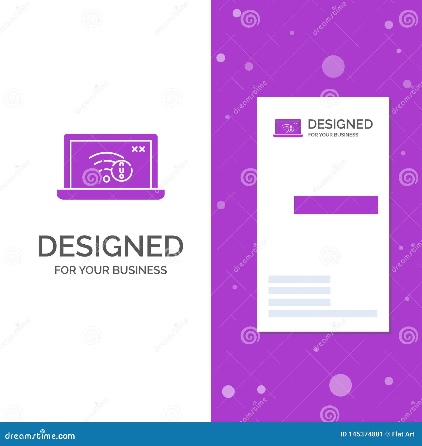 Business Logo for Connection, Error, Internet, Lost, Internet. Vertical ...