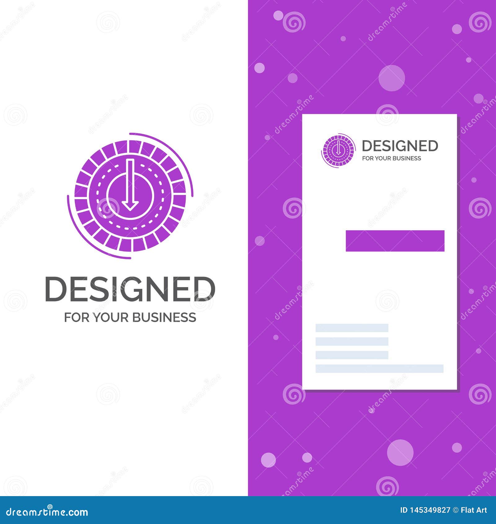 Business Logo for Consumption, Cost, Expense, Lower, Reduce. Vertical ...