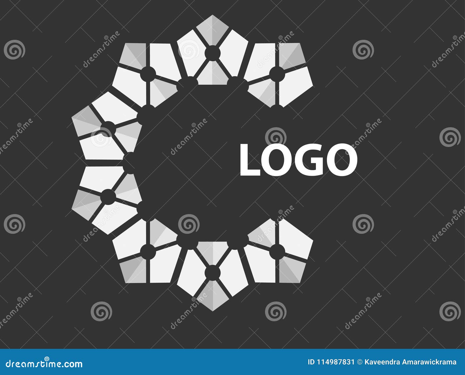 Business Logo Design Template, Symbol, Vector Design Stock Vector ...